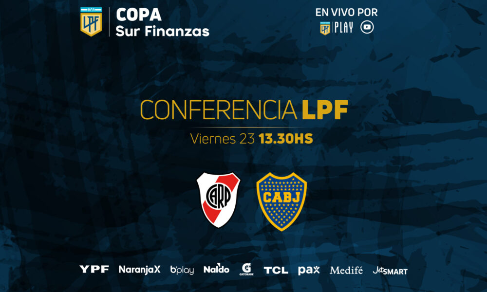 El Superclásico ante los medios | Liga Profesional de Fútbol de AFA ...