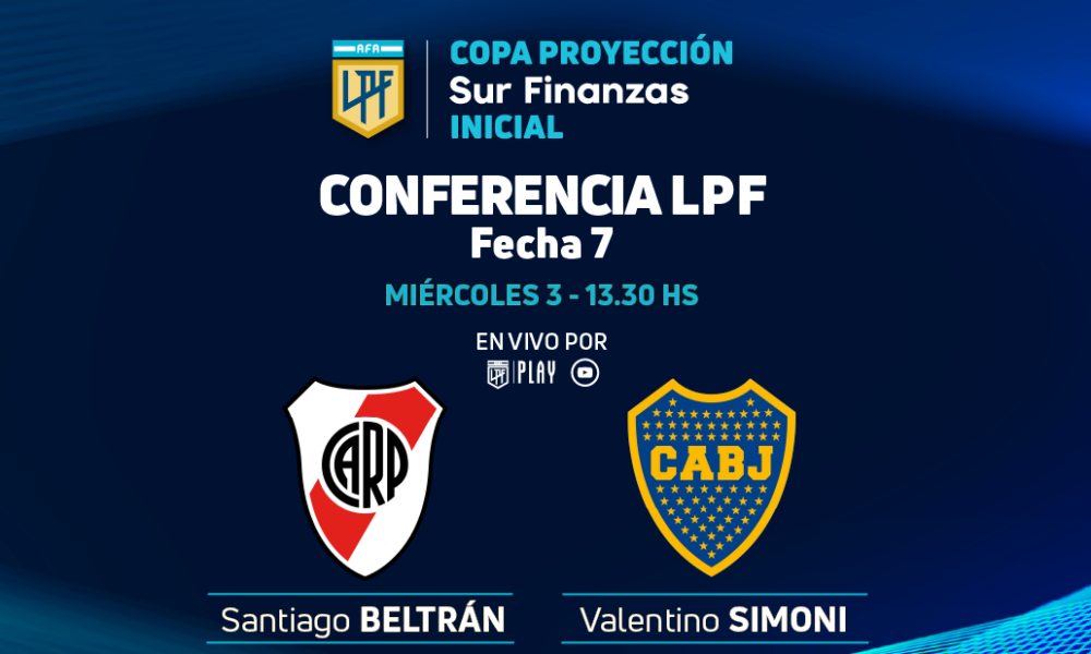 Superclásico en conferencia | Liga Profesional de Fútbol de AFA - Sitio ...